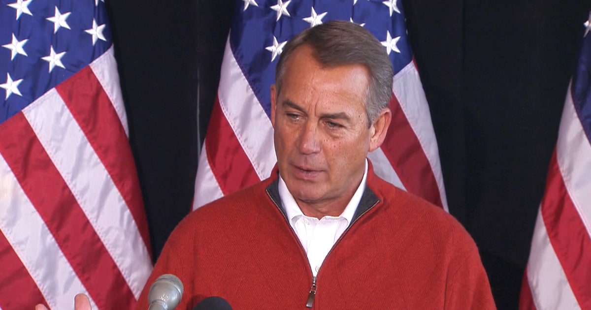 Boehner: Immigration a ‘Political Football,’ ‘Time to Deal With It’