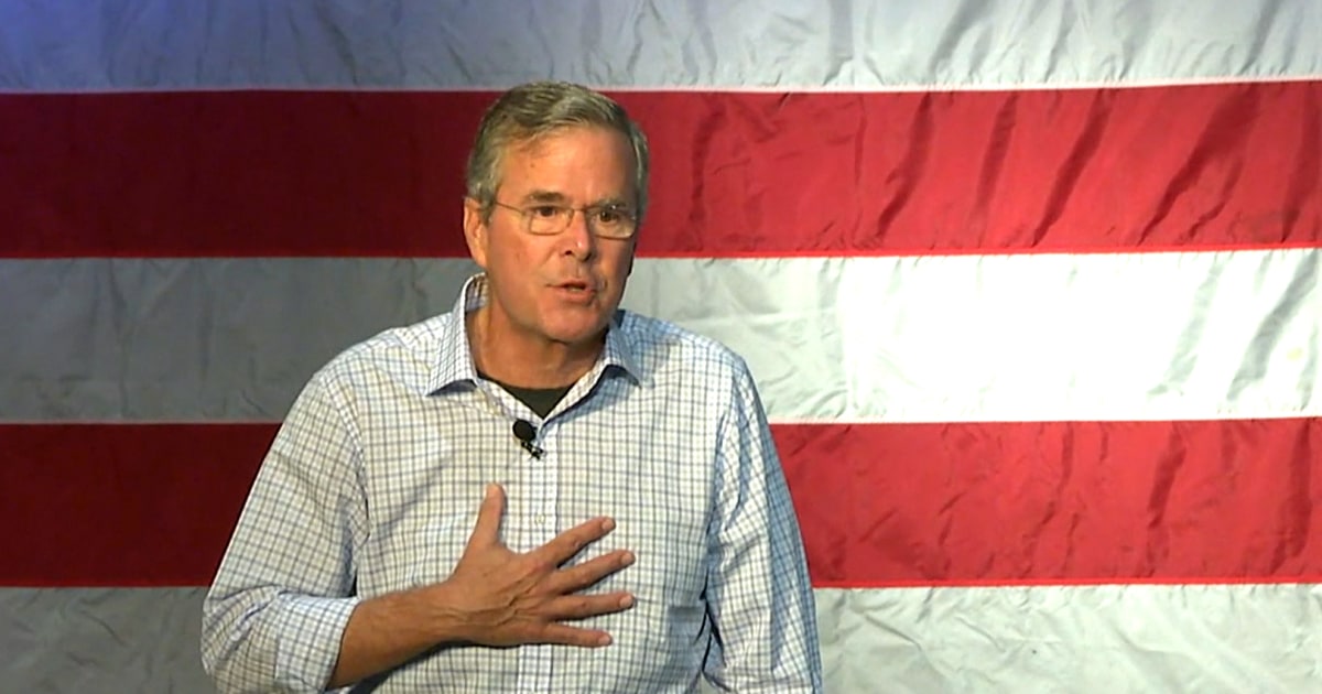 Jeb Bush Plans on Reaching Conservatives Who Don’t Yet Know They Are ...