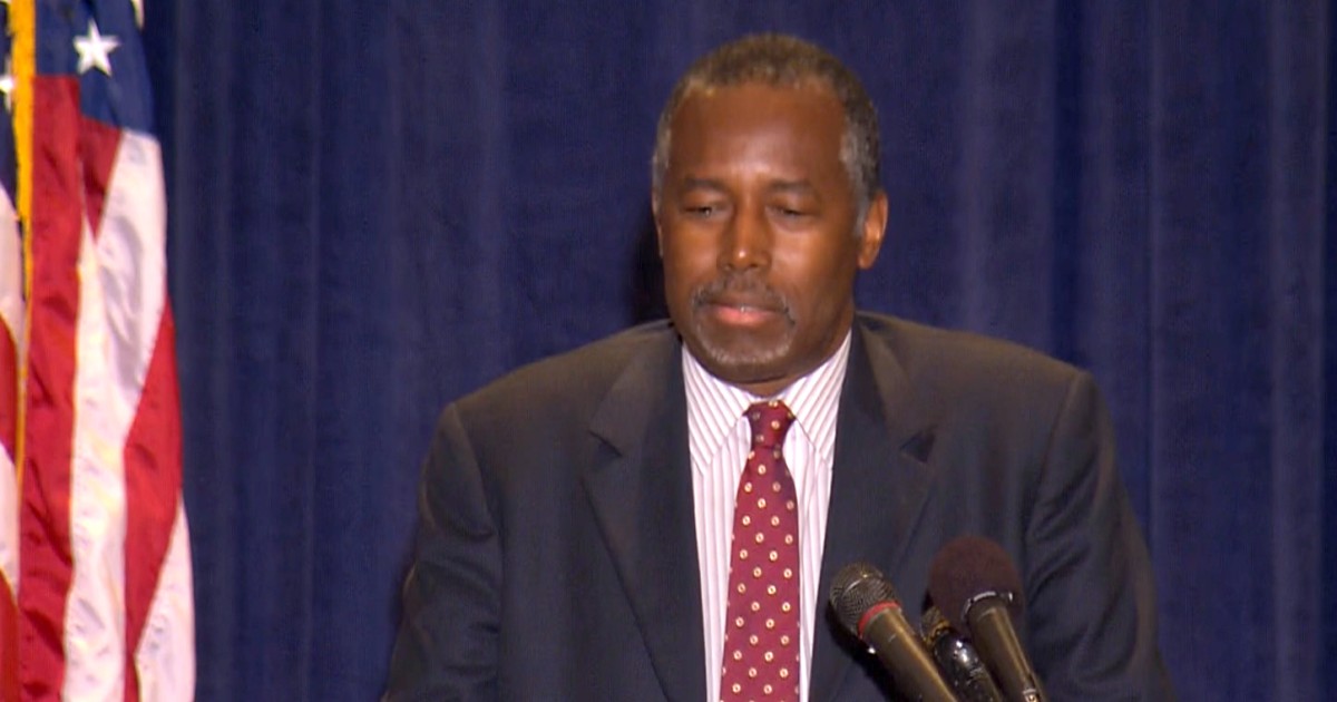 Carson Emphasizes 'Respect' After Touring Ferguson