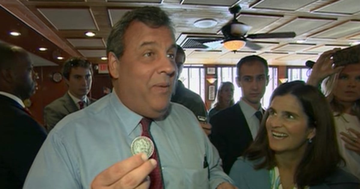 Christie tells tale of good luck charms