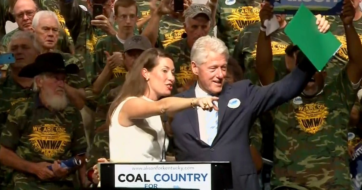 Clinton Tells Ky. to Send Grimes to Senate