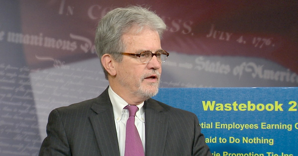 Coburn calls out 'stupid' government spending with 'Wastebook 2013'