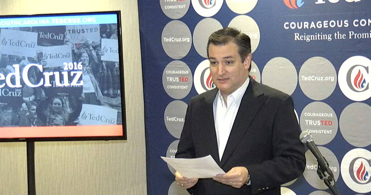 Cruz Reacts to Cease and Desist Letter From Trump's Lawyer