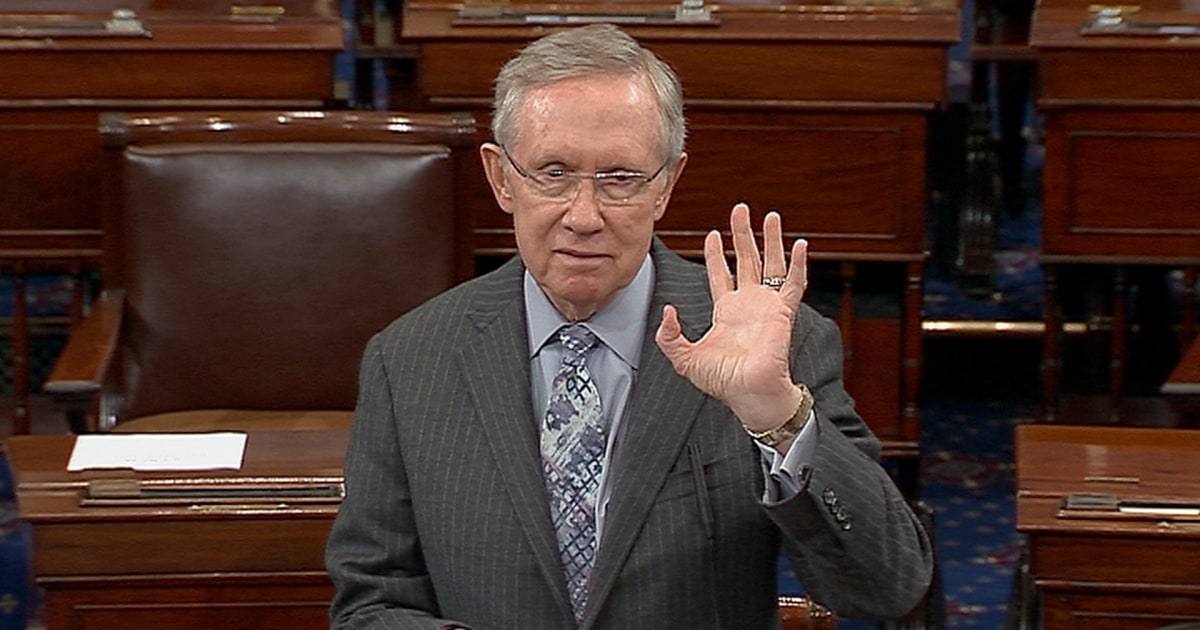 Reid, Cruz squabble over rules as marathon speech nears end