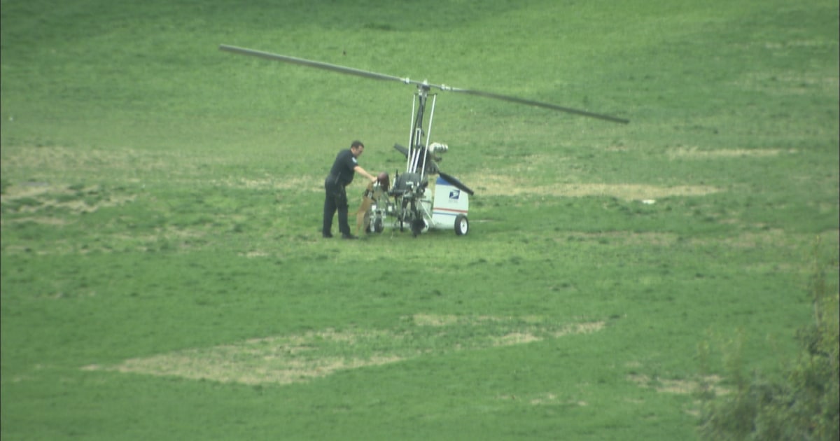 Gyrocopter Lands in Front of U.S. Capitol