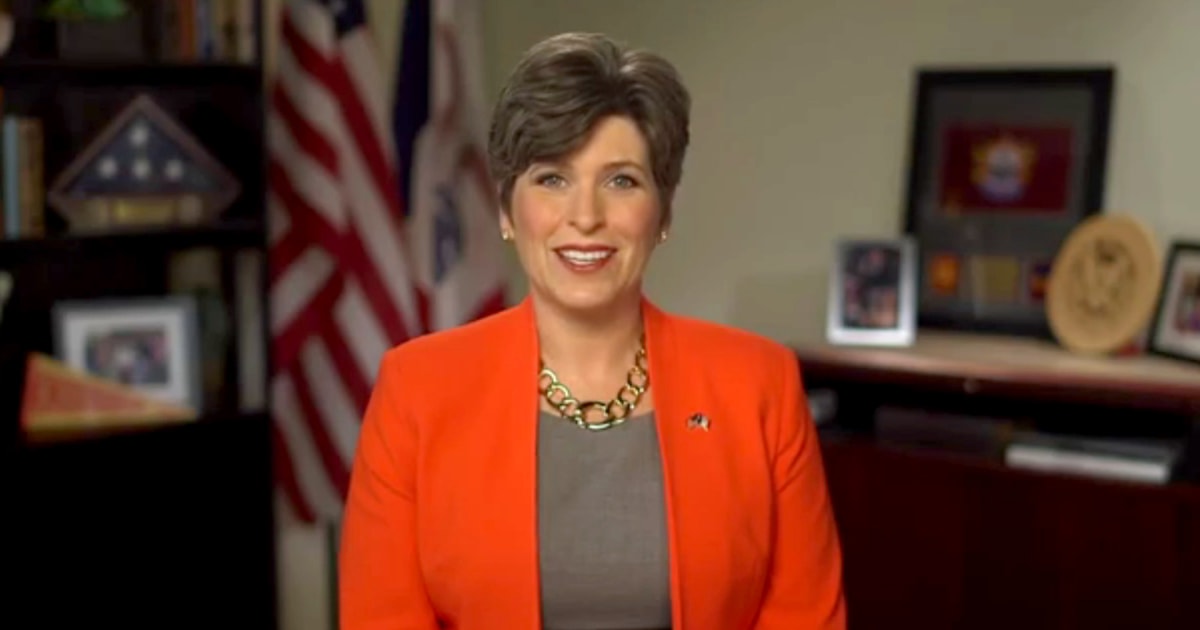 Ernst Explains Motive for Joining Military