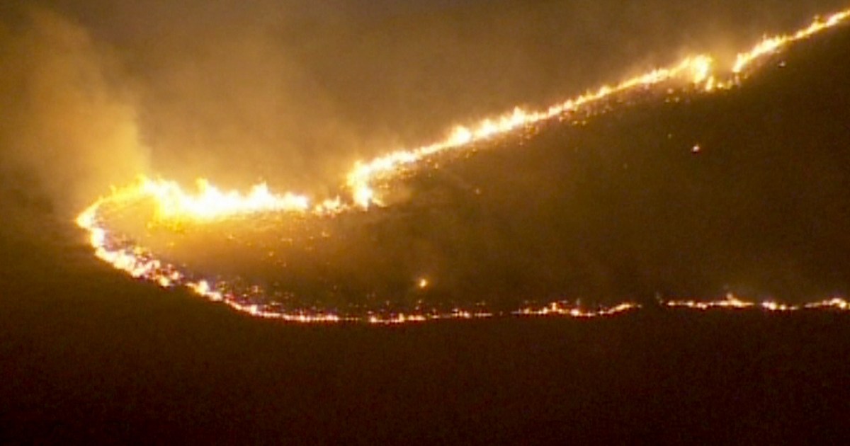 Washington State Wildfire Spreads