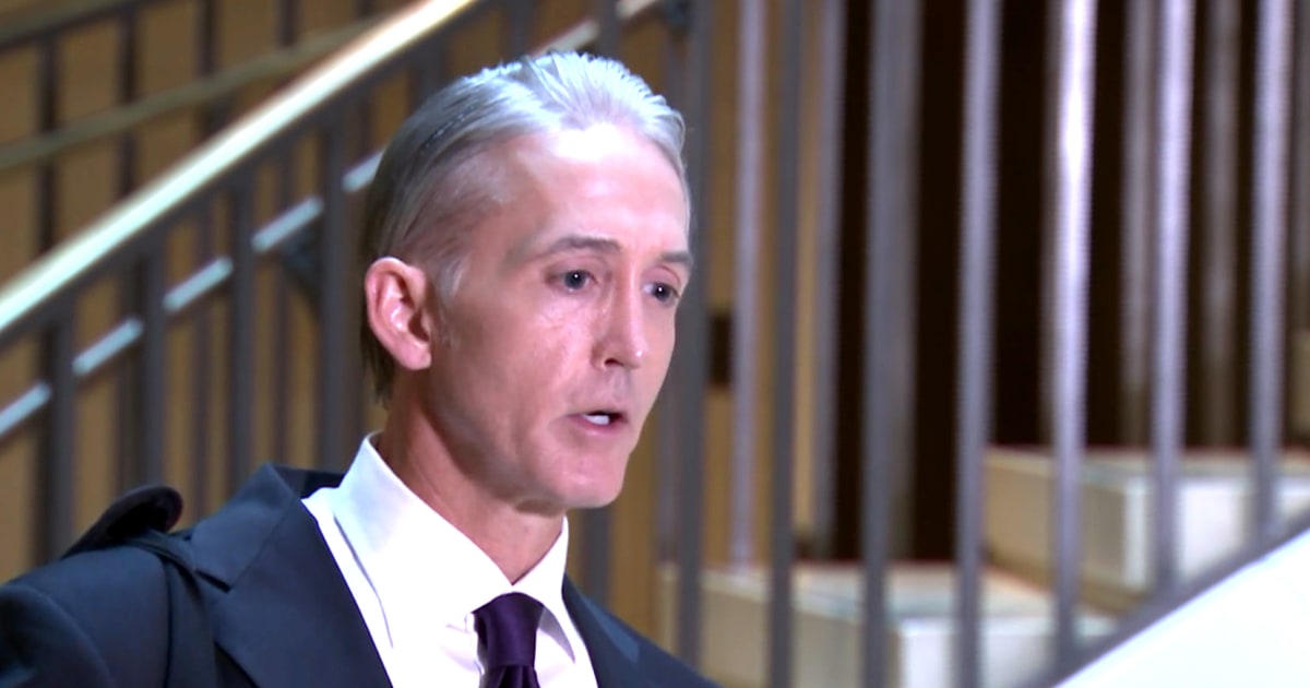 Gowdy Talks About Closed Door Interview of Former Clinton Chief of Staff