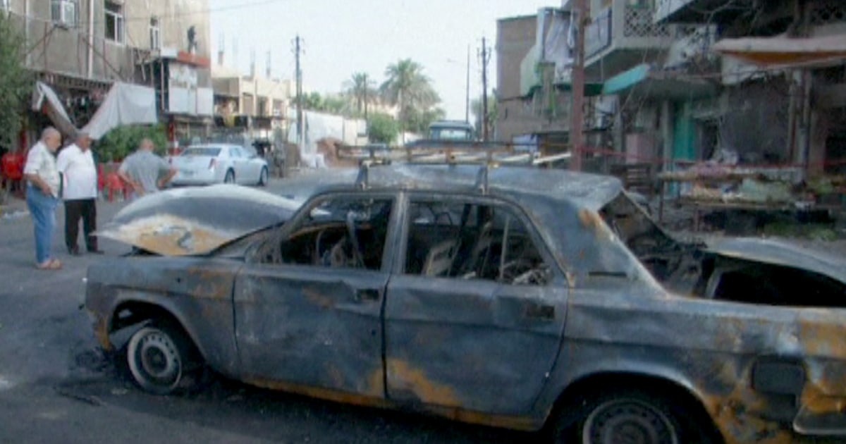 Raw Video: At Least 50 Dead in Iraq Car Bombings