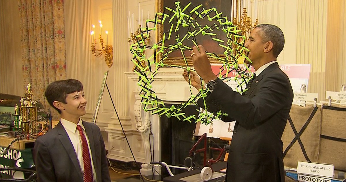 Scientist-in-Chief: Obama Takes Science Projects for Spin