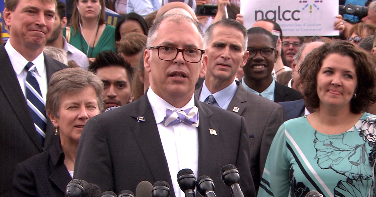 Plaintiff Celebrates Supreme Court Win in Marriage Case