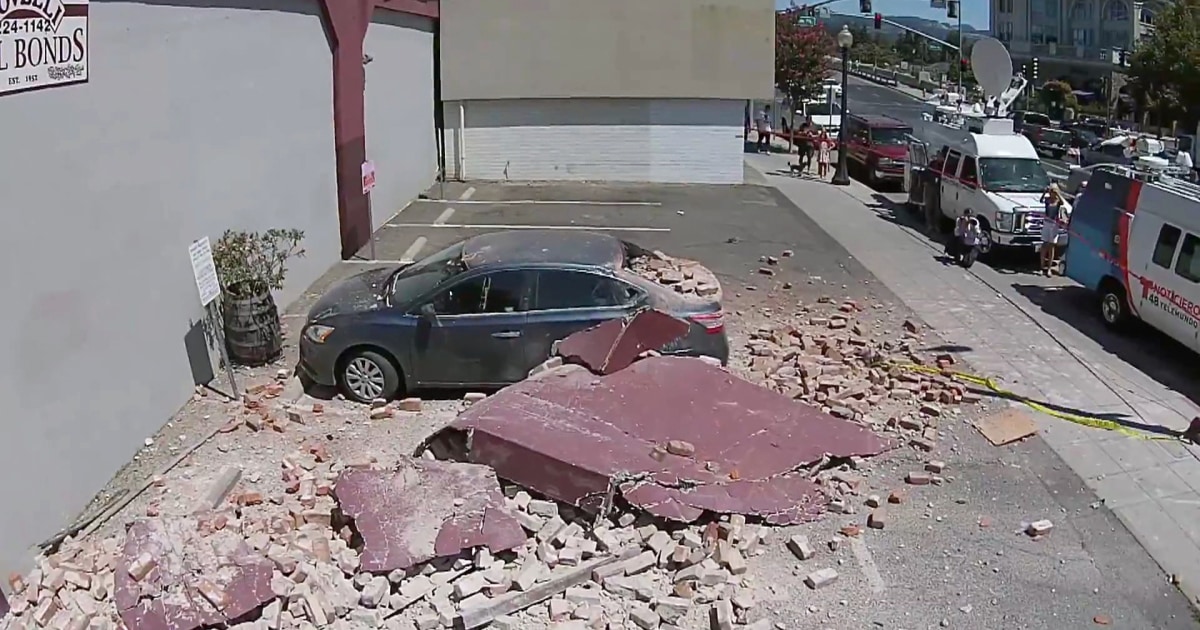 Video: Aerial View of Napa Earthquake Damage