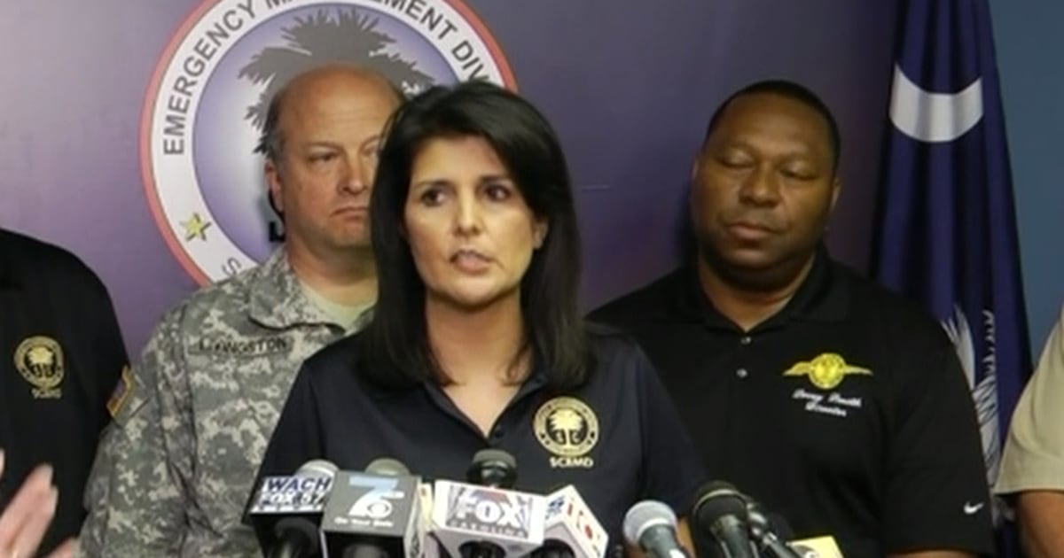 Gov. Haley on Flooding: 'This Event Is Not Over'