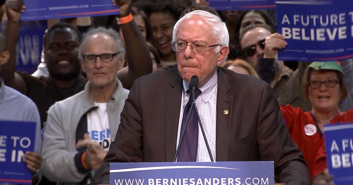 Sanders Speaks About Brussels Attacks