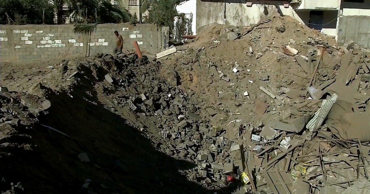 See Images in Gaza After Broken Ceasefire