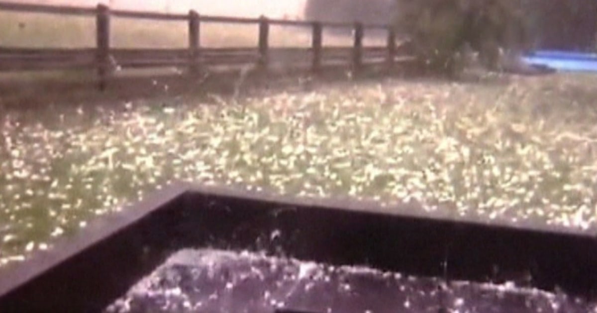 Hail storm terrorizes German community