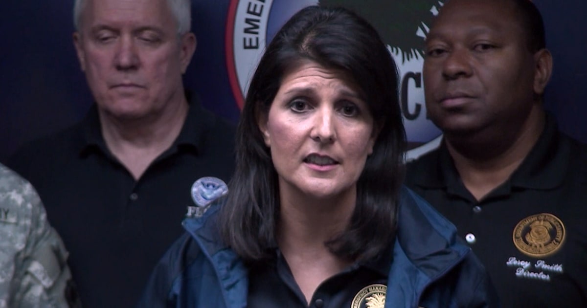 Gov. Haley on Flooding: ‘We’re Stronger Today Than…Yesterday’