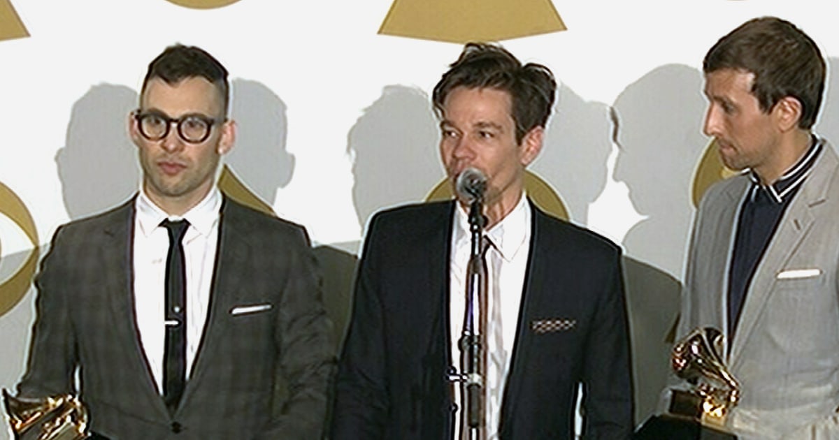 Fun. on two Grammy wins: 'It's crazy'