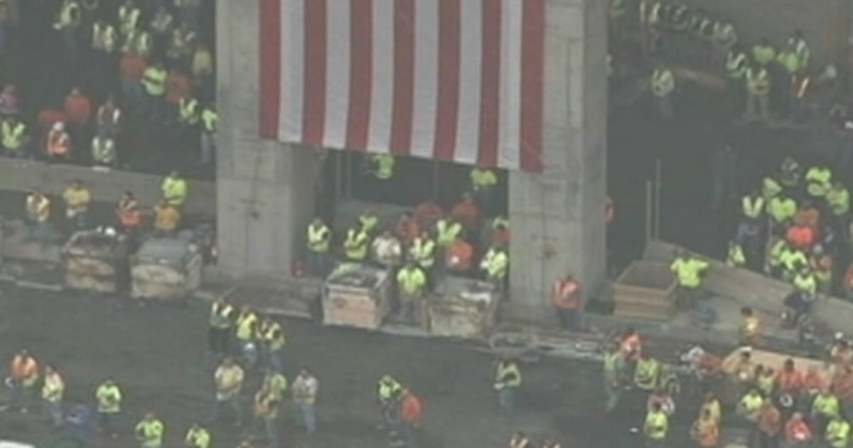Moment of silence at Ground Zero