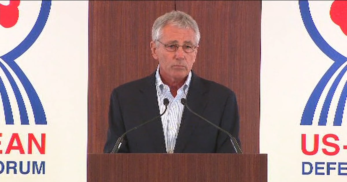 Hagel Assures Military Families That Security is Top Priority