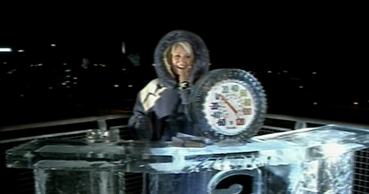 News Anchors Stay Cool With Ice Desk