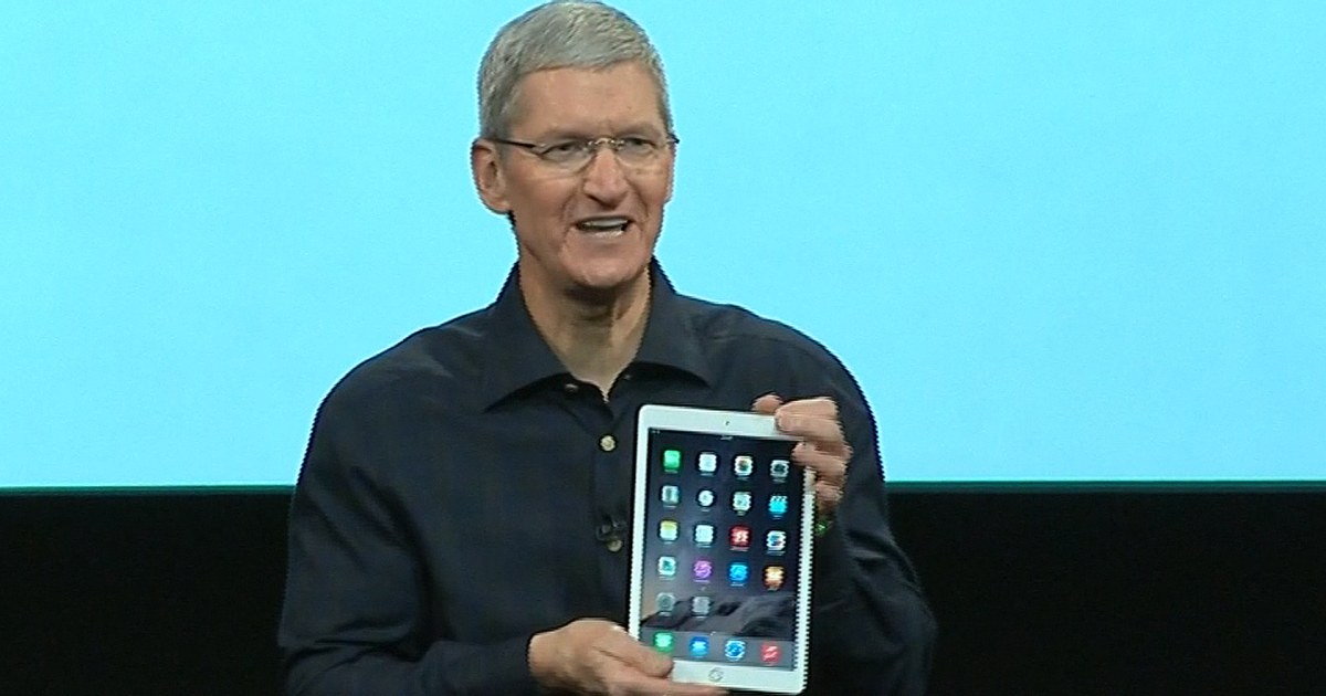 Tim Cook Introduces iPad Air 2