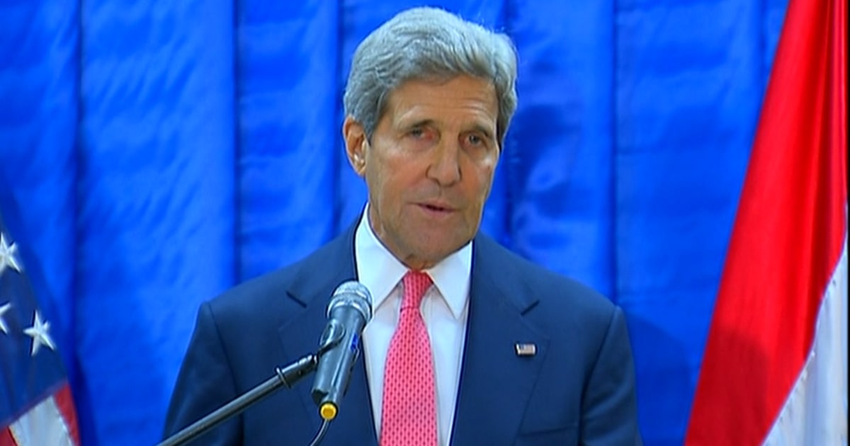 Kerry: New Iraq at Core of Fight Against ISIS
