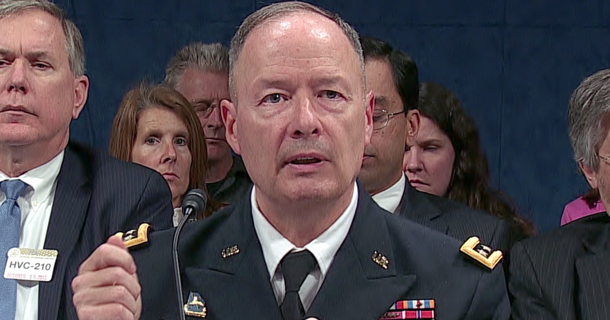 NSA Chief: We can protect U.S. and privacy