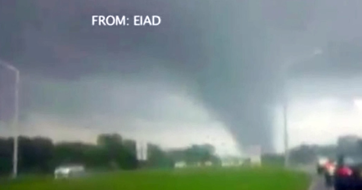 NYC tornado caught on camera
