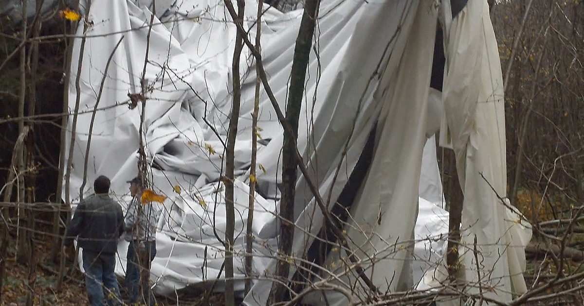 Clean-Up Begins at Blimp Crash Site