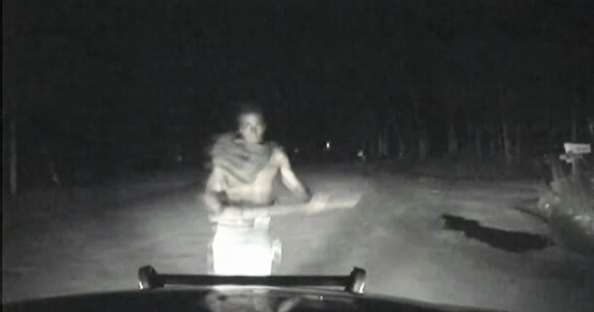 ‘Planet Zoltron’ Suspect Slams into Police Cruiser