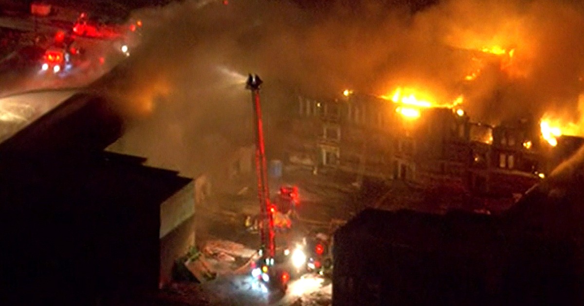 Indiana Apartment Complex Up in Flames