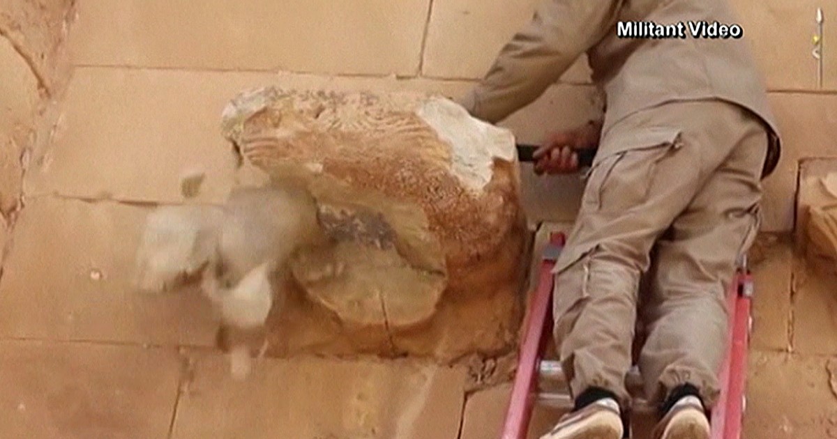 Video Reportedly Shows ISIS Forces Destroying Ancient Relics