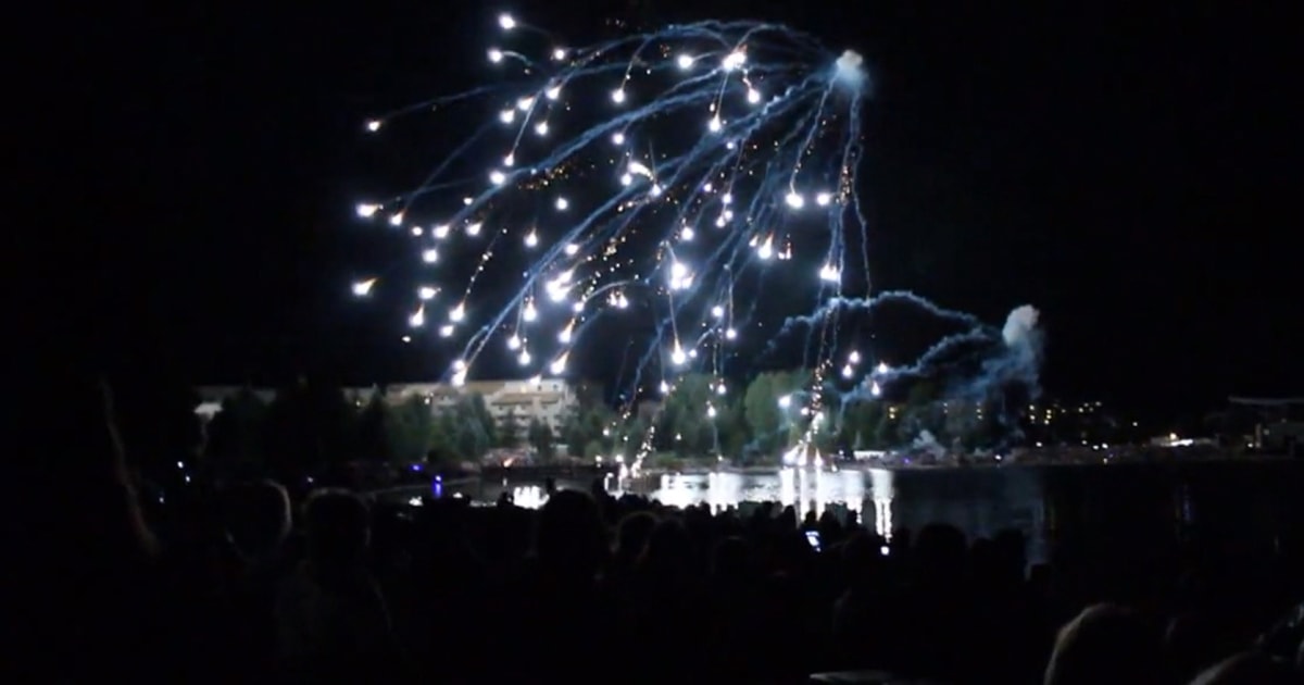July-Fourth Revelers Film Fireworks Shooting Into Crowd