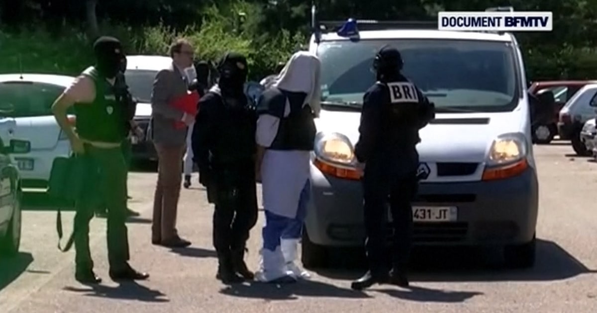 Suspect in France Terror Attack Taken Home