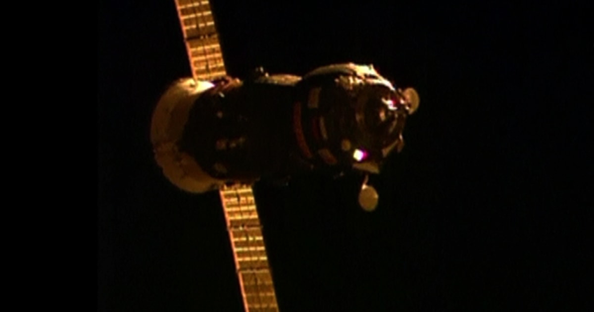 Russian Cargo Ship Successfully Docks at ISS