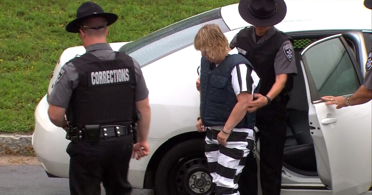 Joyce Mitchell Arrives at Courthouse