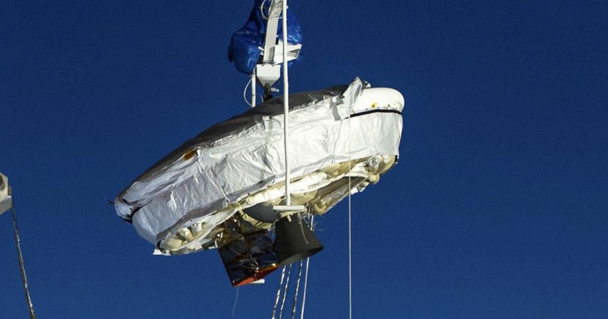 Watch NASA's Flight Test of 'Flying Saucer'