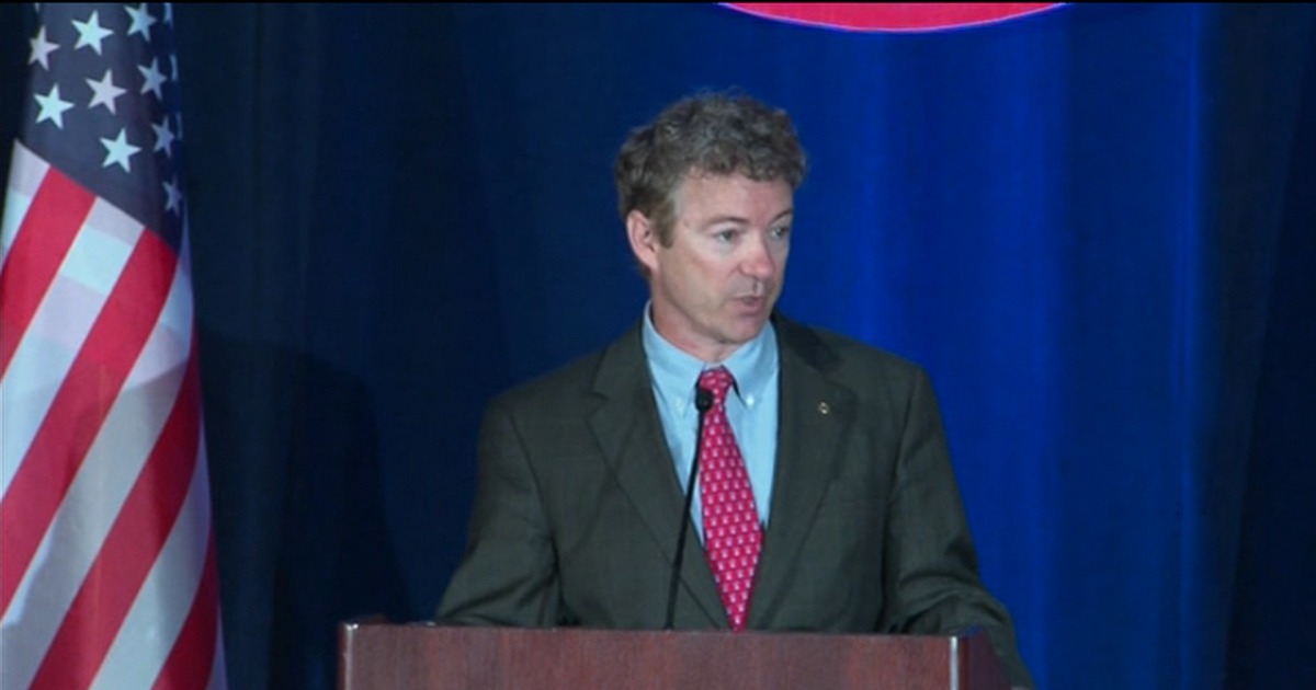 Paul: Clinton Precluded From Ever Being President