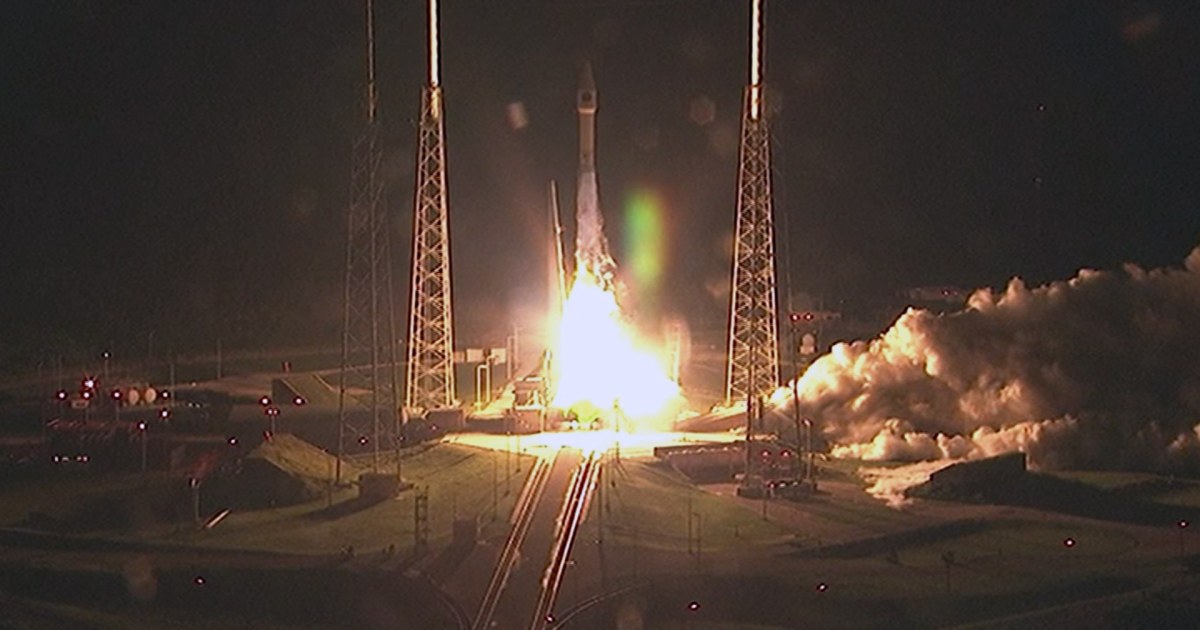Rocket Takes Top-Secret Satellite into Space
