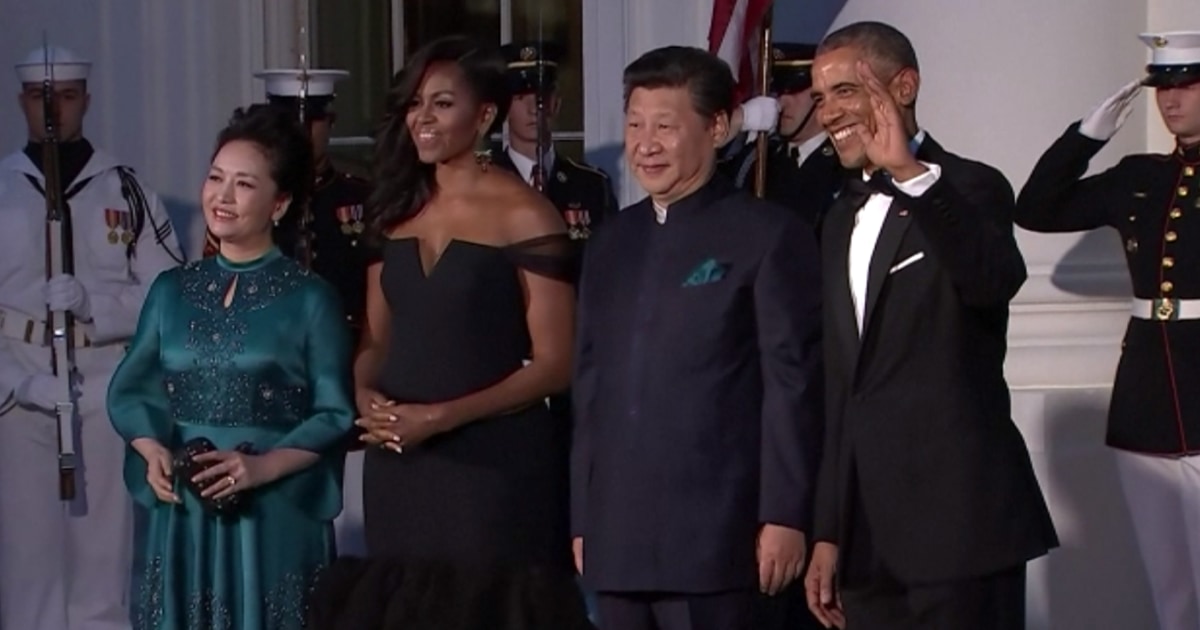President Obama Holds State Dinner for China's President Xi