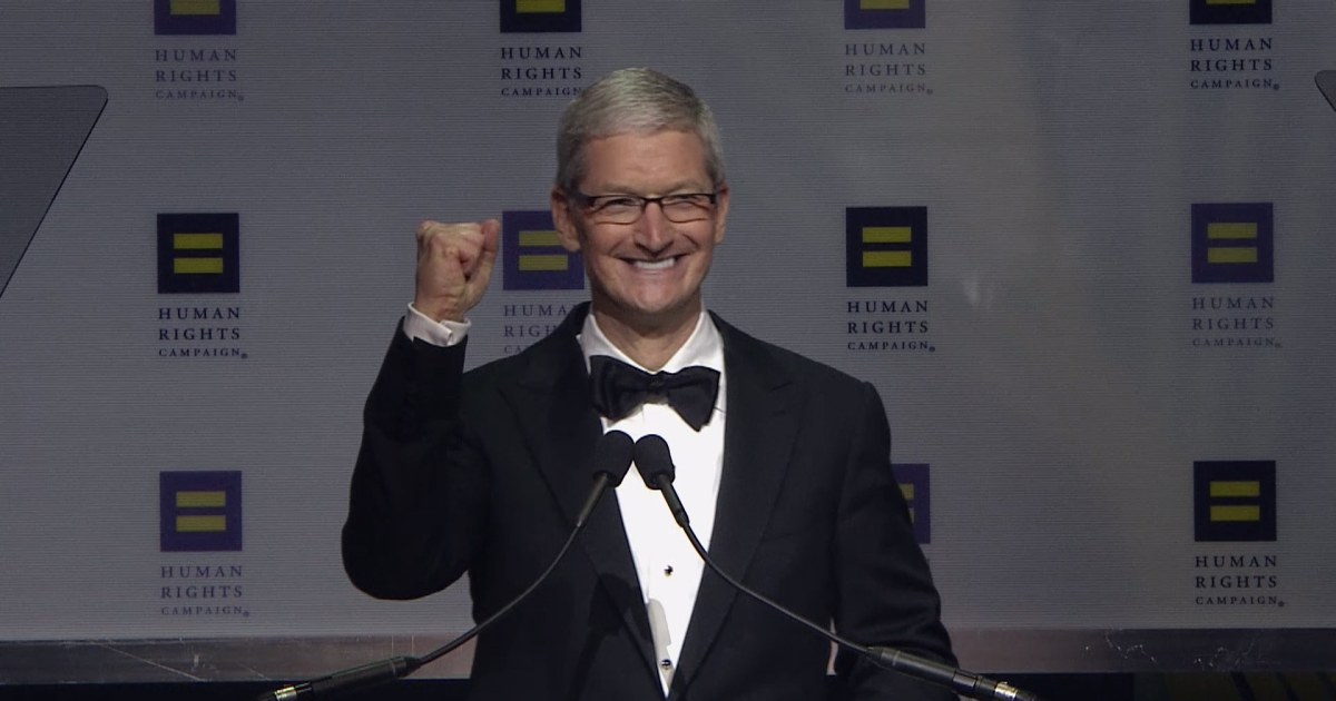 Tim Cook: 'Being Gay Does Not Give You Limitations'