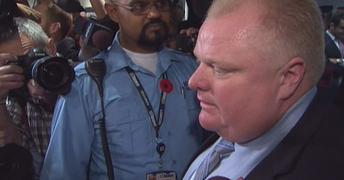 Toronto mayor: Drunken video is ‘extremely embarrassing’