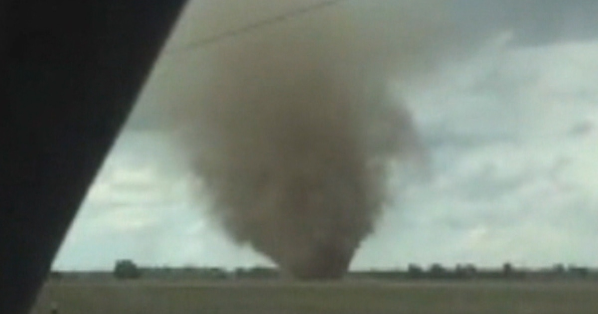 Watch Tornado Tear Through Field