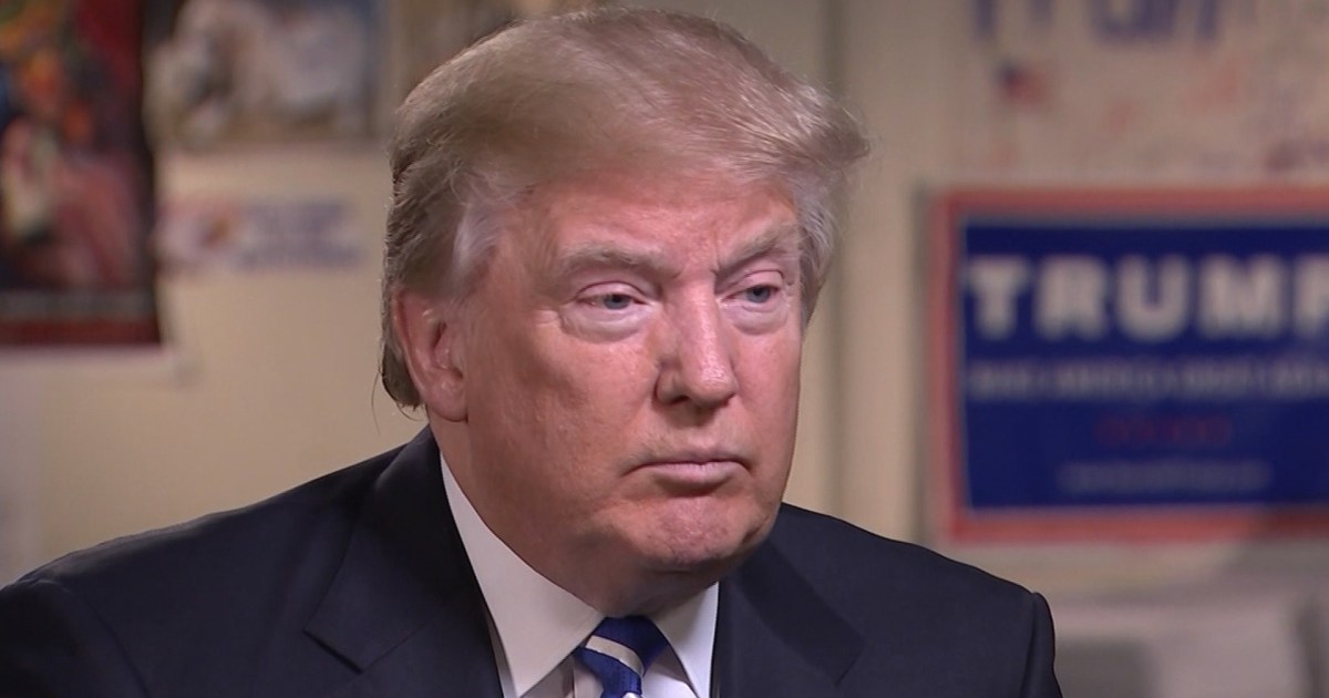 Full Interview: One-on-One with Donald Trump