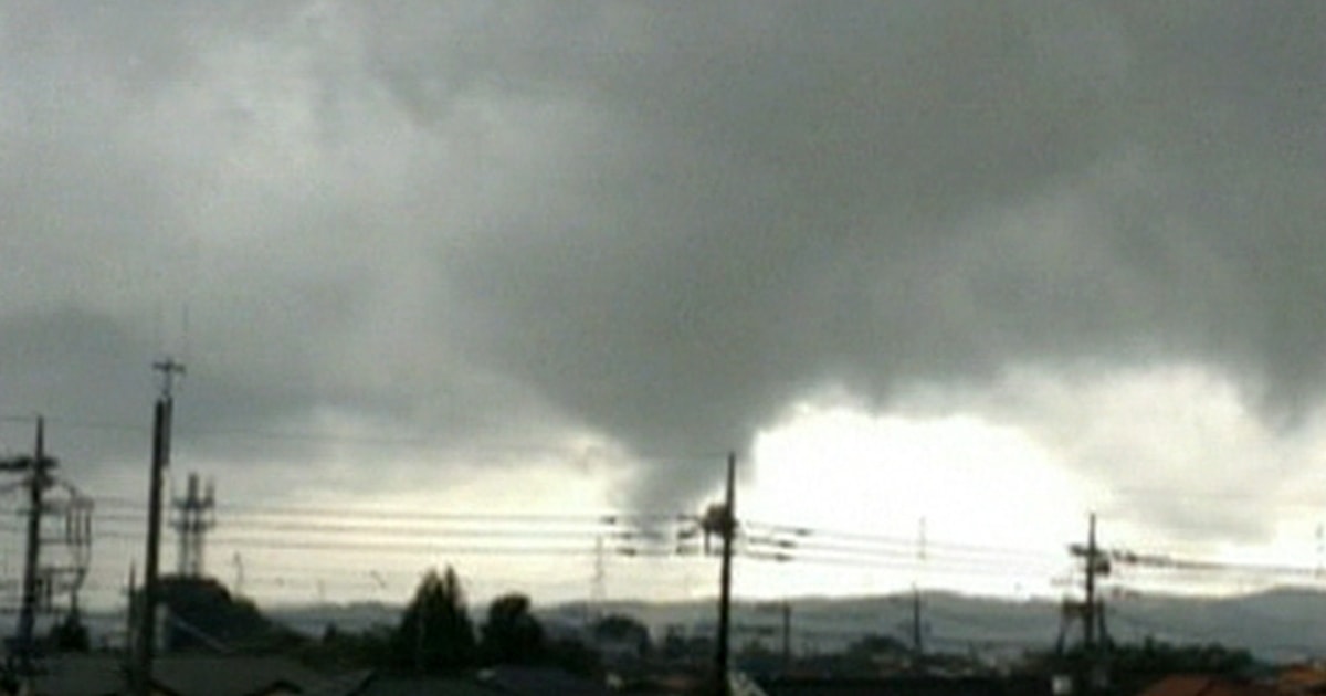 Second tornado wreaks havoc in Japan