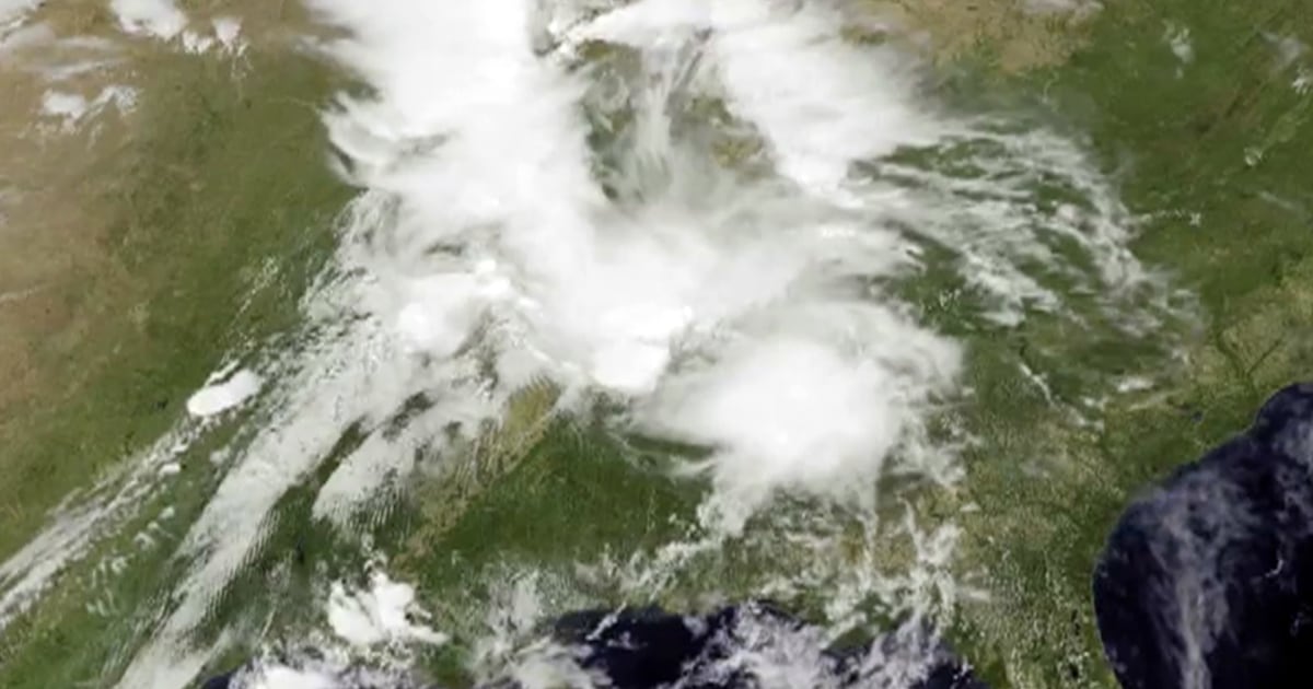 NASA Animation Shows Storms Sweep Across U.S.