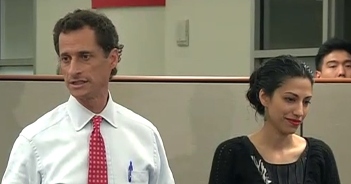 Anthony Weiner and wife address new texts and photos