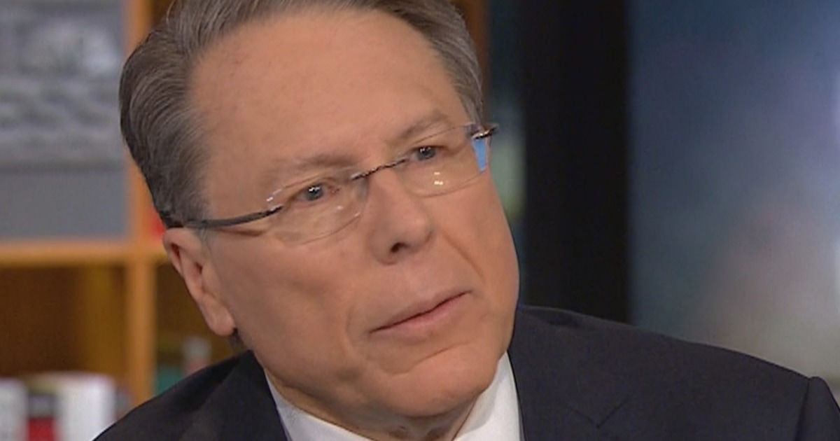 LaPierre talks background checks, assault weapons ban