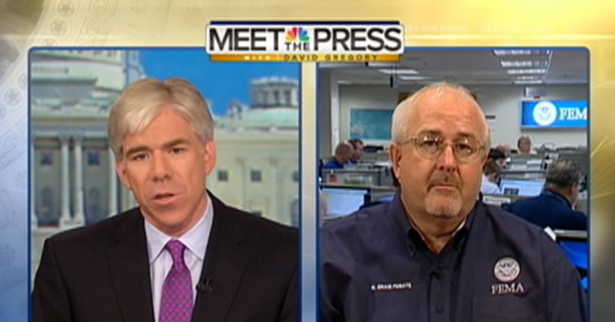 FEMA Director: Stay off the roads